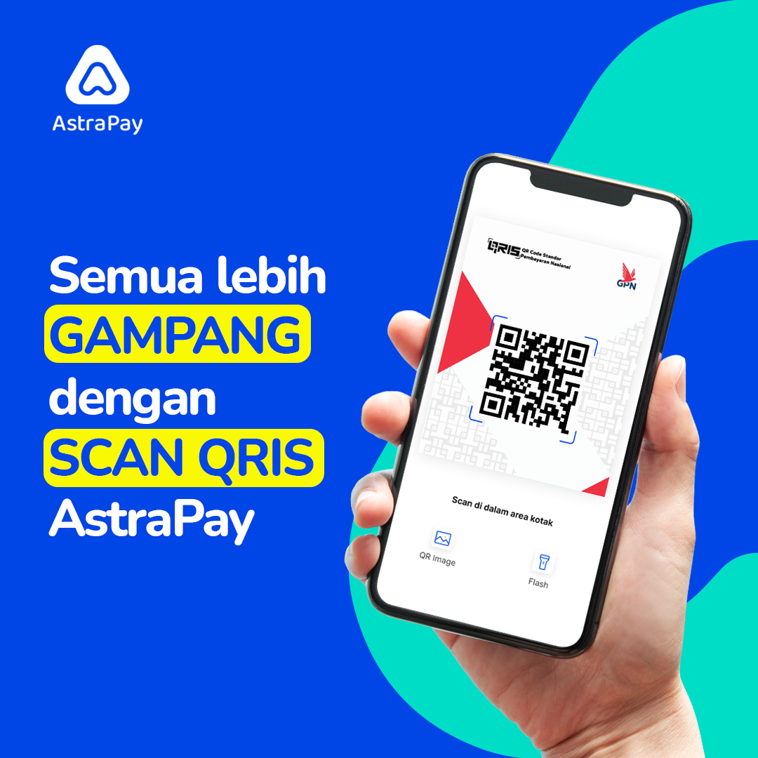 Cara membayar menggunakan QRIS di AstraPay untuk bertransaksi secara ...